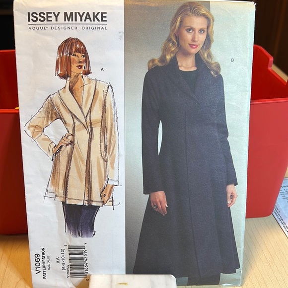 Vogue | Jackets & Coats | Rare Vintage Vogue 69 Issey Miyake Jacket ...